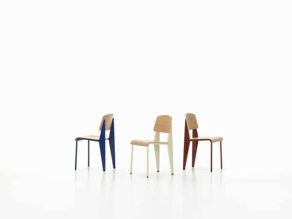 Vitra Standard chair, Japanese red - oak | Finnish Design Shop