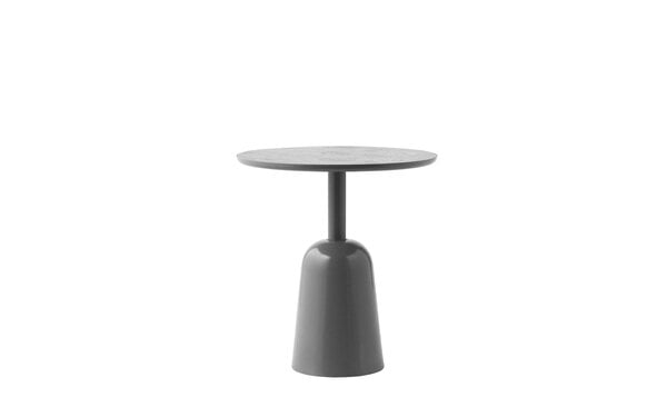 Normann Copenhagen Turn side table 55 cm, grey | Finnish Design Shop
