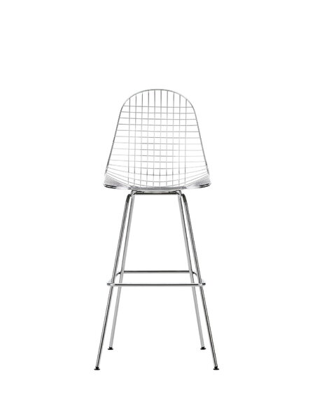 Vitra Wire Stool, high, chrome | Finnish Design Shop