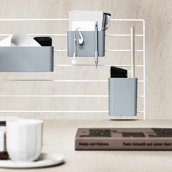 String Furniture String organizers, 3-pack, black | Finnish Design Shop