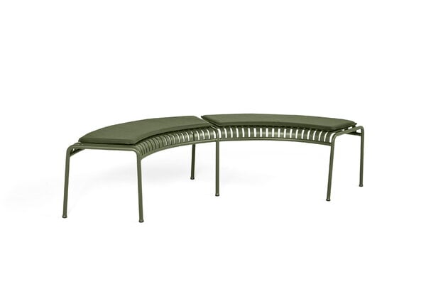 HAY Palissade Park bench, olive | Finnish Design Shop