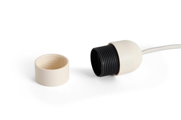 HAY Common pendant cord set, clay white | Finnish Design Shop NL