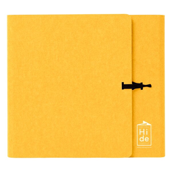 The Hide desk screen 400, yellow | Finnish Design Shop