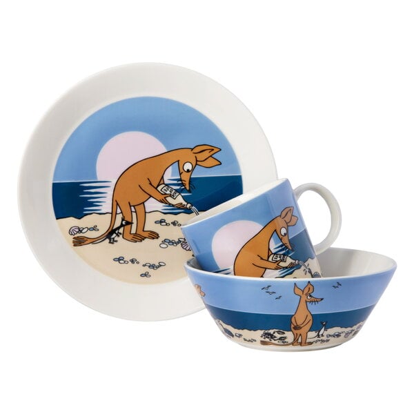 Moomin Arabia Moomin bowl, Sniff, blue | Finnish Design Shop