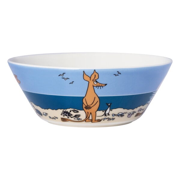 Moomin Arabia Moomin bowl, Sniff, blue | Finnish Design Shop