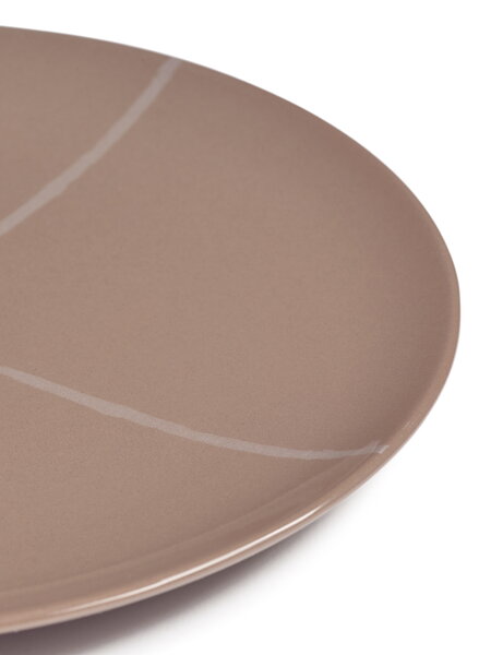 Serax Zuma dinner plate, M, 28 cm, sienna | Finnish Design Shop