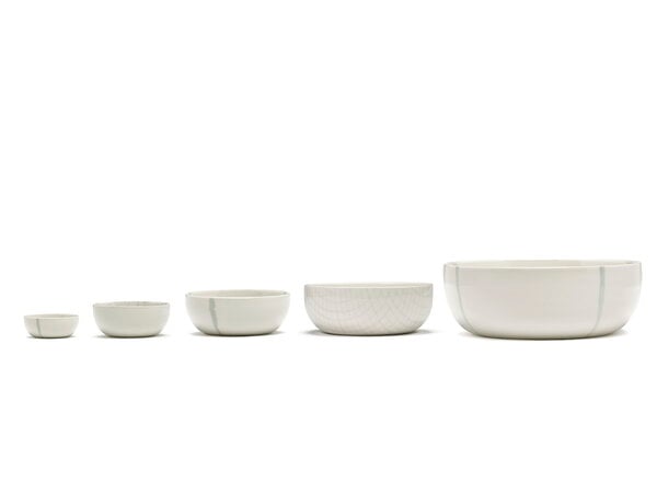 Serax Zuma bowl, L, 28,5 cm, salt | Finnish Design Shop