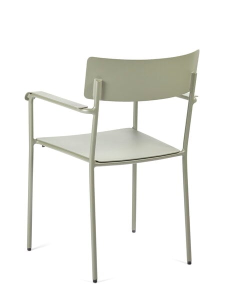 Serax August chair with armrests, narrow, green | Finnish Design Shop