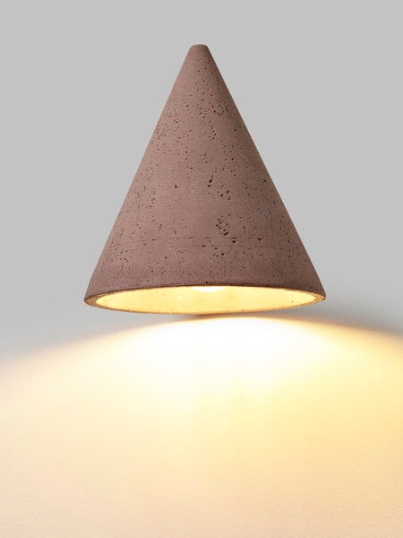 Serax Primary Shape °1 wall lamp, dark red | Finnish Design Shop