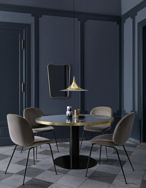 GUBI Semi pendant 60 cm, brass | Finnish Design Shop