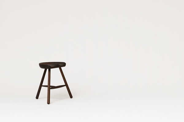 Form & Refine Shoemaker Chair No. 49 stool, smoked oak | Finnish Design ...