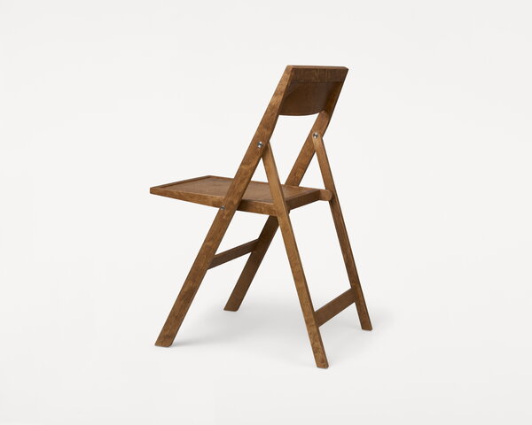 Frama Folding Flat Chair, warm brown birch | Finnish Design Shop