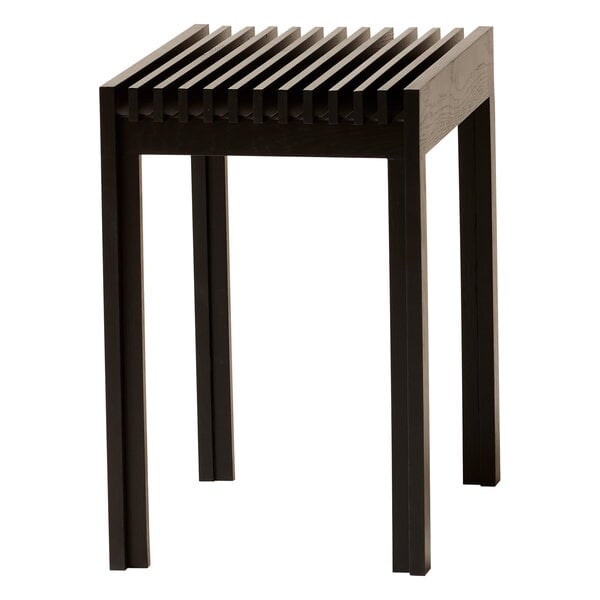 Form & Refine Lightweight stool, black stained oak | Finnish Design Shop