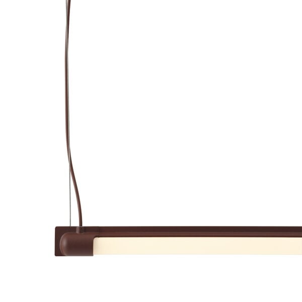 Muuto Fine suspension lamp, 90 cm, deep red | Finnish Design Shop