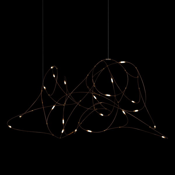 Moooi Flock of Light 21 pendant, bronze | Finnish Design Shop
