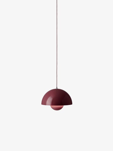 &Tradition Flowerpot VP7 pendant, dark plum | Finnish Design Shop