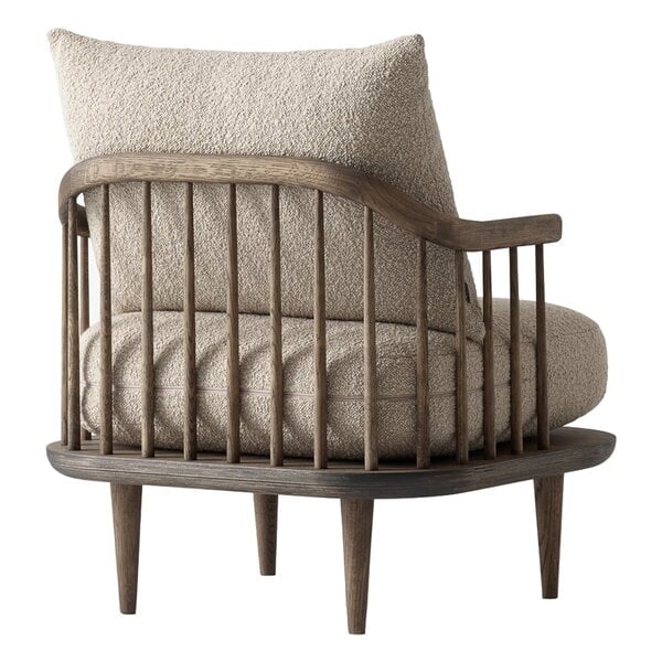 &Tradition Fly SC10 lounge chair, smoked oak - Karakorum 003 | Finnish ...