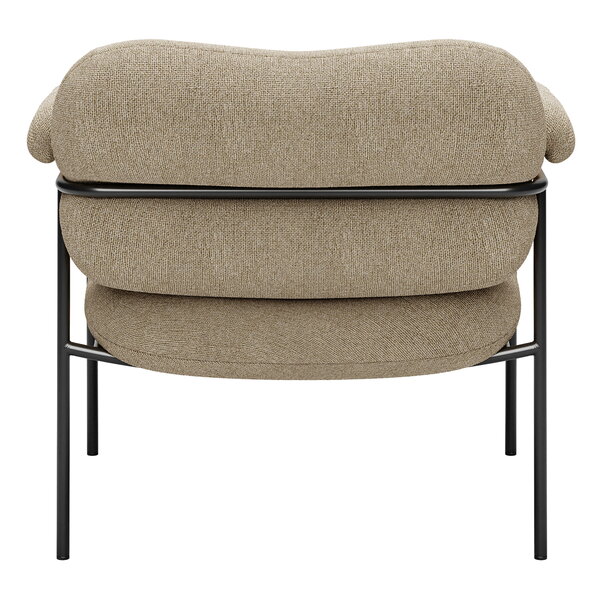 Fogia Bollo lounge chair, Main Line Flax 20 - black | Finnish Design Shop