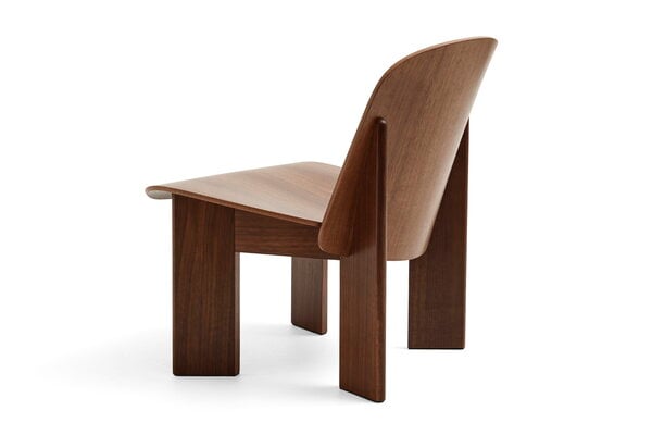 HAY Chisel lounge chair, lacquered walnut | Finnish Design Shop