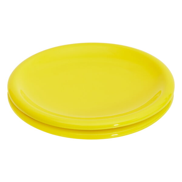 Hem Bronto plate, 2 pcs, yellow | Finnish Design Shop