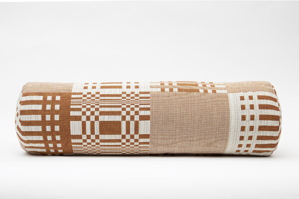 Johanna Gullichsen Tilkku tube cushion, brick | Finnish Design Shop