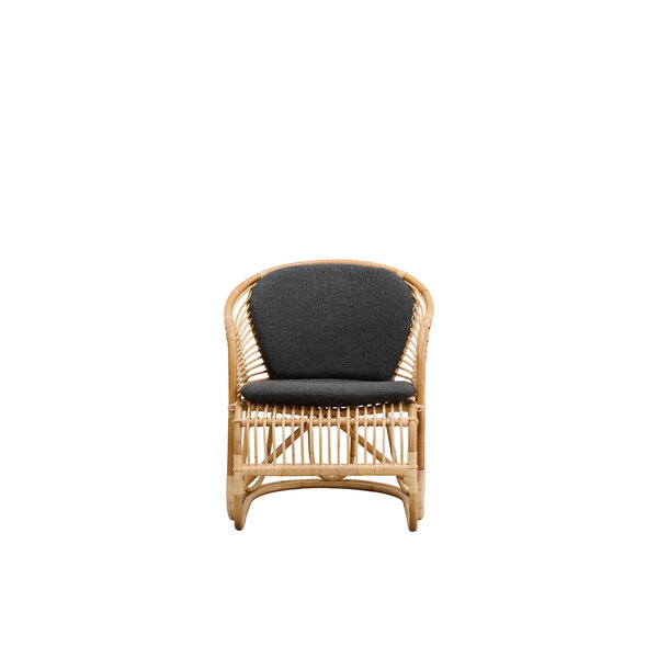 Sika-Design Swing Loungesessel, Naturrattan - Dunkelgrau | Finnish ...