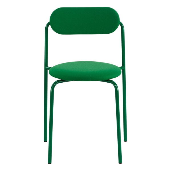 Lepo Product Moderno chair, green - green upholstery | Finnish Design Shop