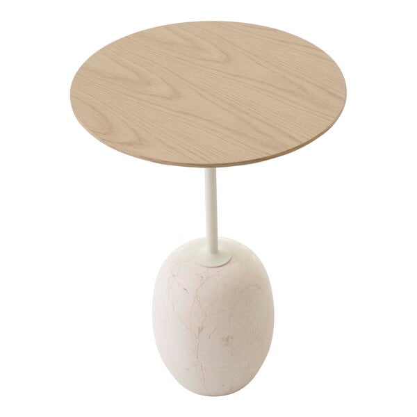 &Tradition Lato LN8 coffee table, oak - Cream Diva marble | Finnish ...