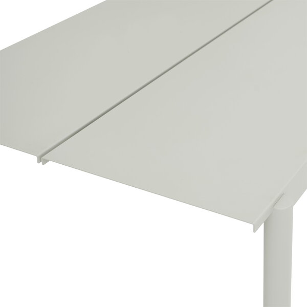 Muuto Linear Steel table, 200 x 75 cm, grey | Finnish Design Shop