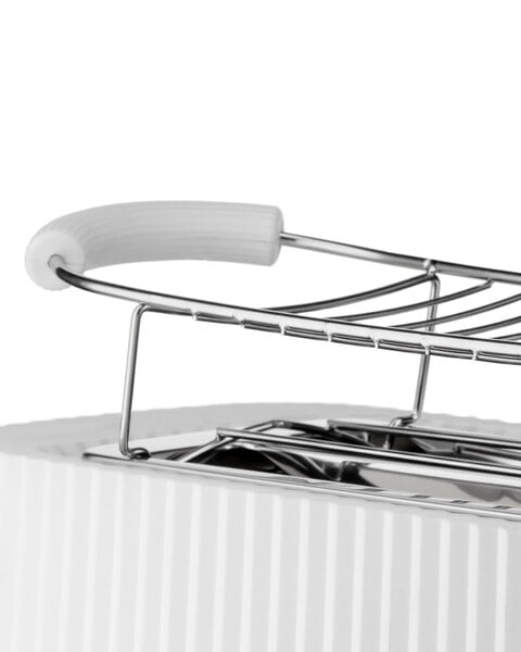 Alessi Plissé Long toaster, black | Finnish Design Shop UK