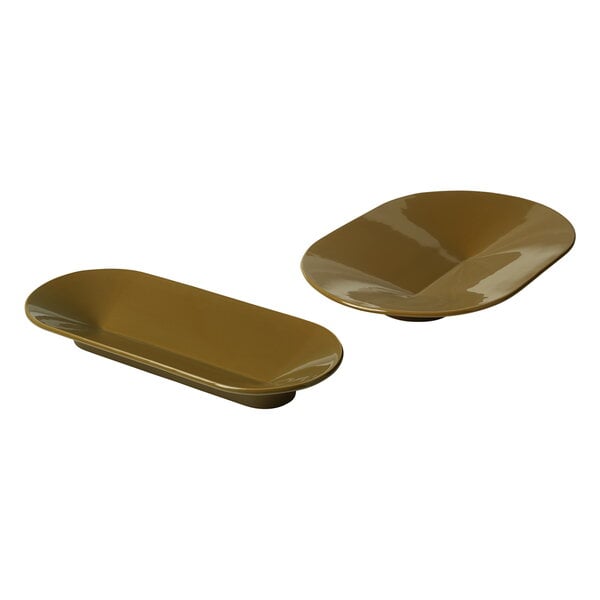 Muuto Mere bowl, 52 x 36 cm, brown green | Finnish Design Shop