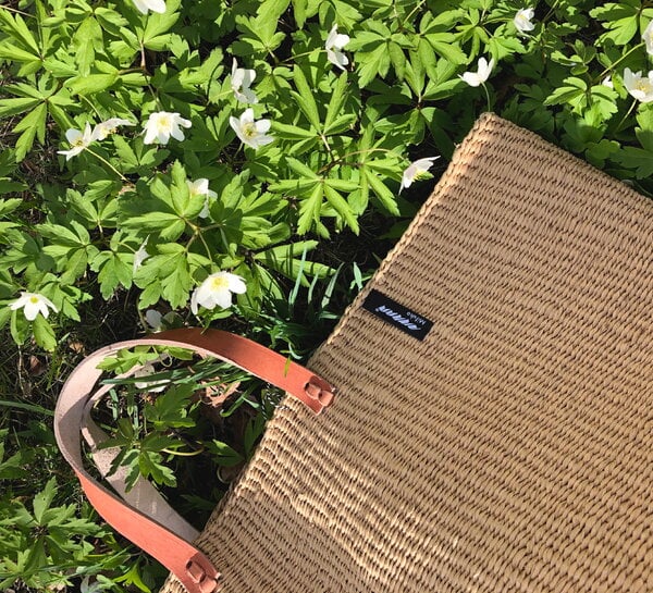 Mifuko Kiondo floor basket, XL, brown | Finnish Design Shop