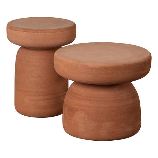 Miniforms Tototò side table, terracotta | Finnish Design Shop