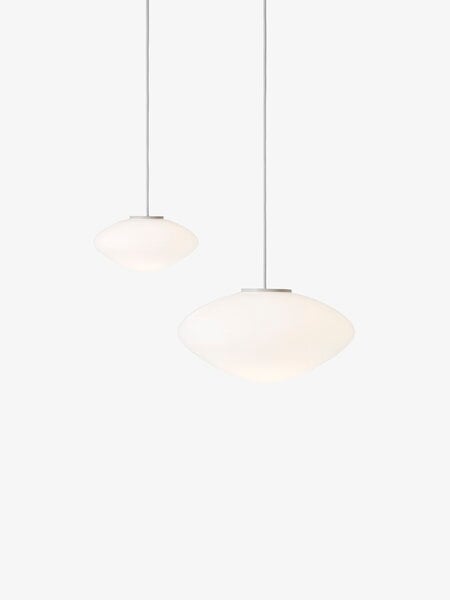 &Tradition Mist pendant lamp AP15, matt white - opal glass | Finnish ...