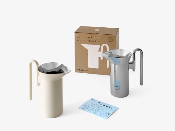 &Tradition Momento jug JH38, 1 L, ivory | Finnish Design Shop