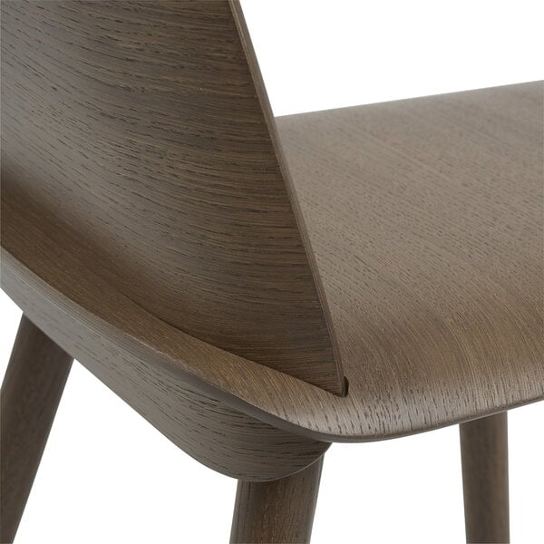 Muuto Nerd chair, stained dark brown | Finnish Design Shop