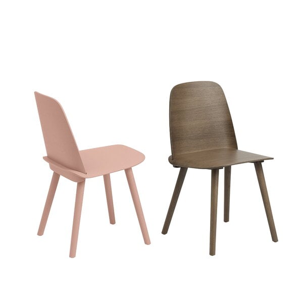 Muuto Nerd chair, stained dark brown | Finnish Design Shop