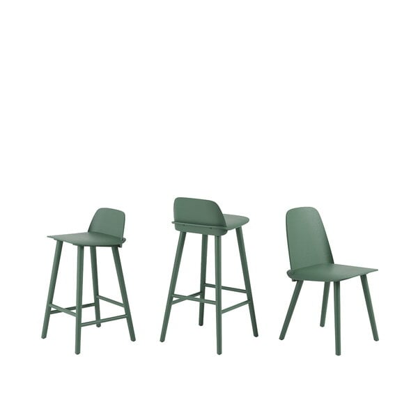 Muuto Nerd chair, green | Finnish Design Shop