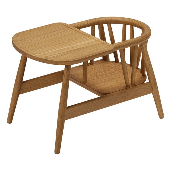 Oaklings Smilla toddler chair with tray, oak | Finnish Design Shop