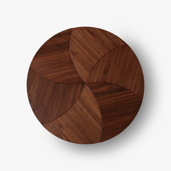 &Tradition Pinwheel HM7 side table, oiled walnut | Finnish Design Shop