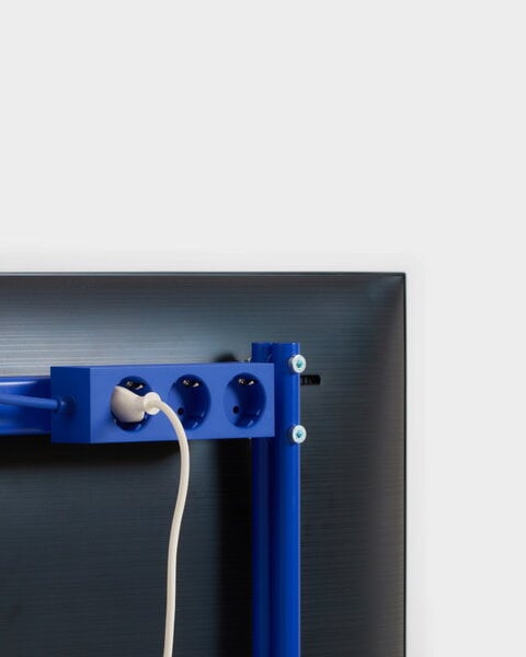 Pedestal Power Bar power strip, ultra marine | Finnish Design Shop