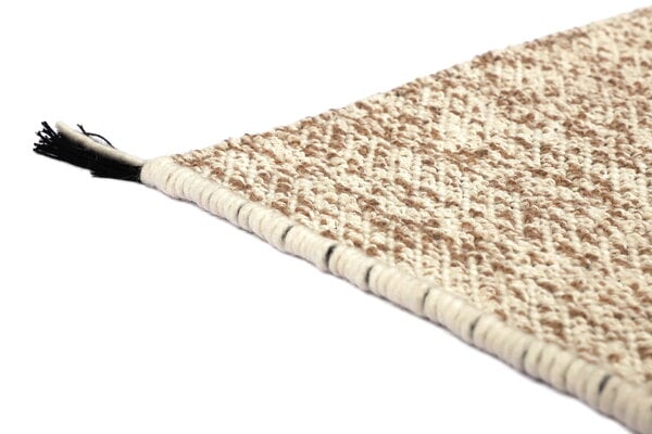 VM Carpet Duo Rae rug, copper - white | Finnish Design Shop