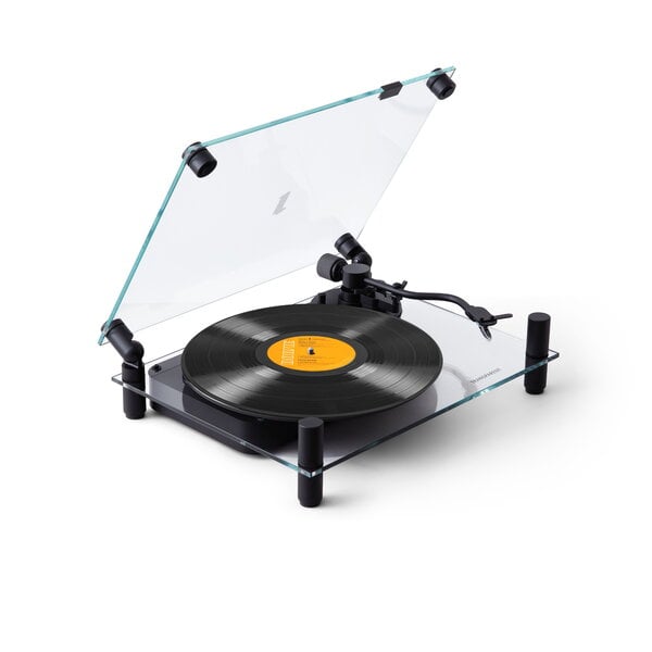 Transparent Turntable, black | Finnish Design Shop