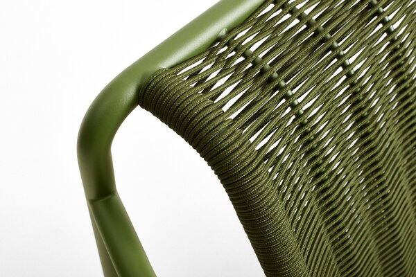 HAY Palissade Cord lounge chair, low, olive | Finnish Design Shop