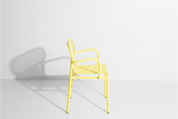 Petite Friture Week-end bridge chair, yellow | Finnish Design Shop