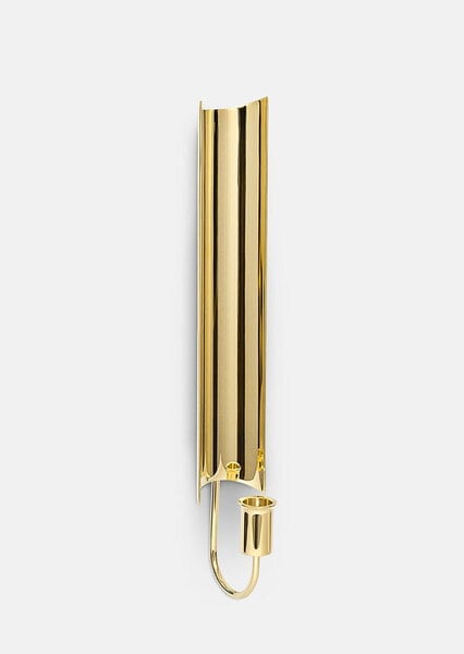 Skultuna Reflex sconce, polished brass | Finnish Design Shop