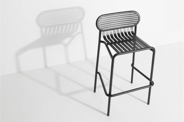 Petite Friture Week-end high stool, black | Finnish Design Shop