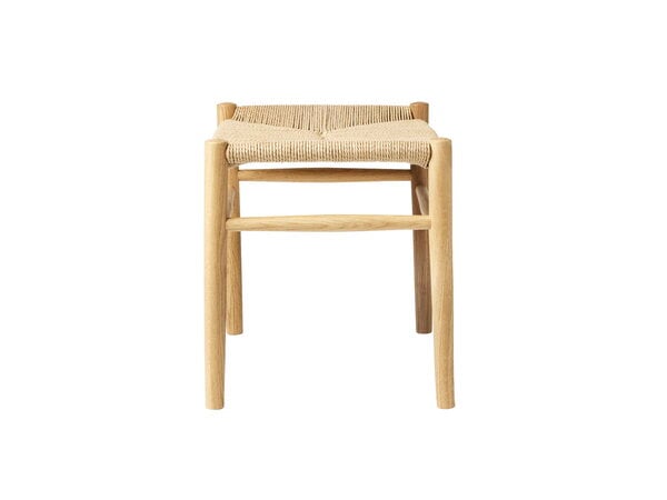 FDB Møbler Hocker J83, Eiche lackiert | Finnish Design Shop