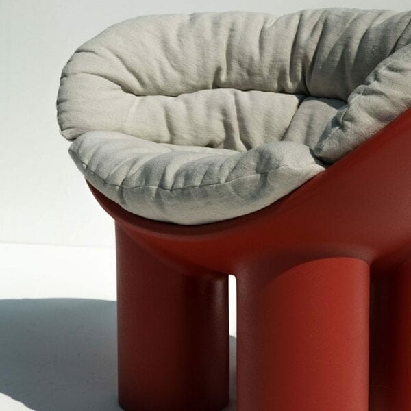 Driade Roly Poly armchair, red brick | Finnish Design Shop
