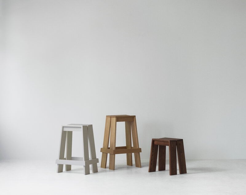 Normann Copenhagen Let barstool, 75 cm, oak | Finnish Design Shop